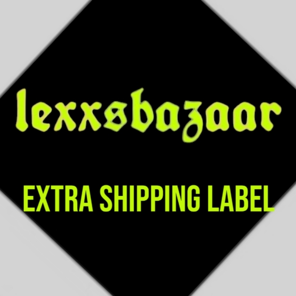 Accessories | Extra Shipping Label | Poshmark